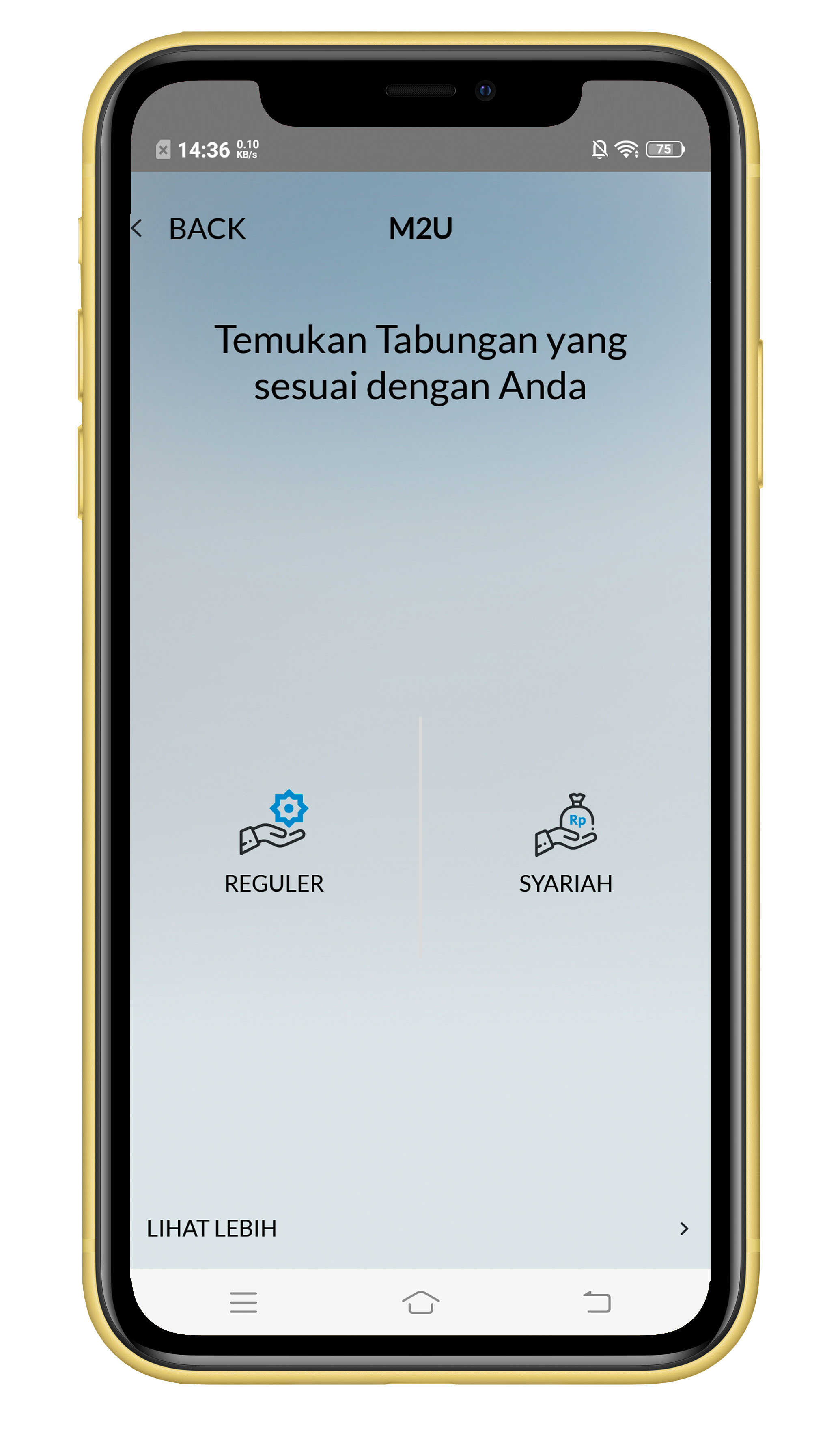 Permanent Maybank Saving Account
