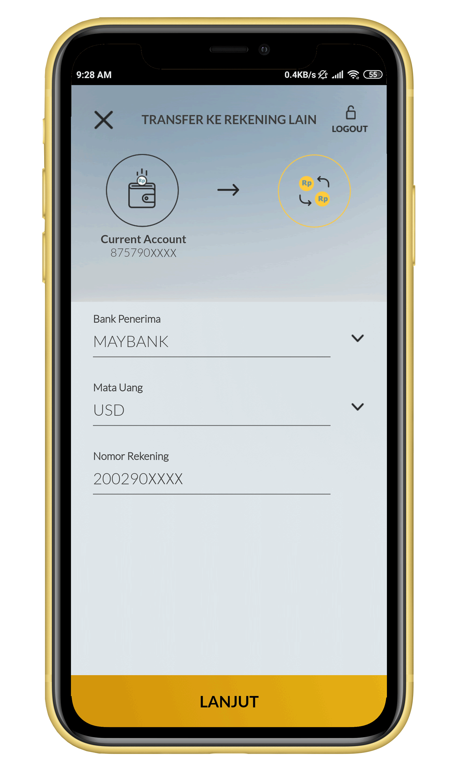 Panduan Transfer Valas
